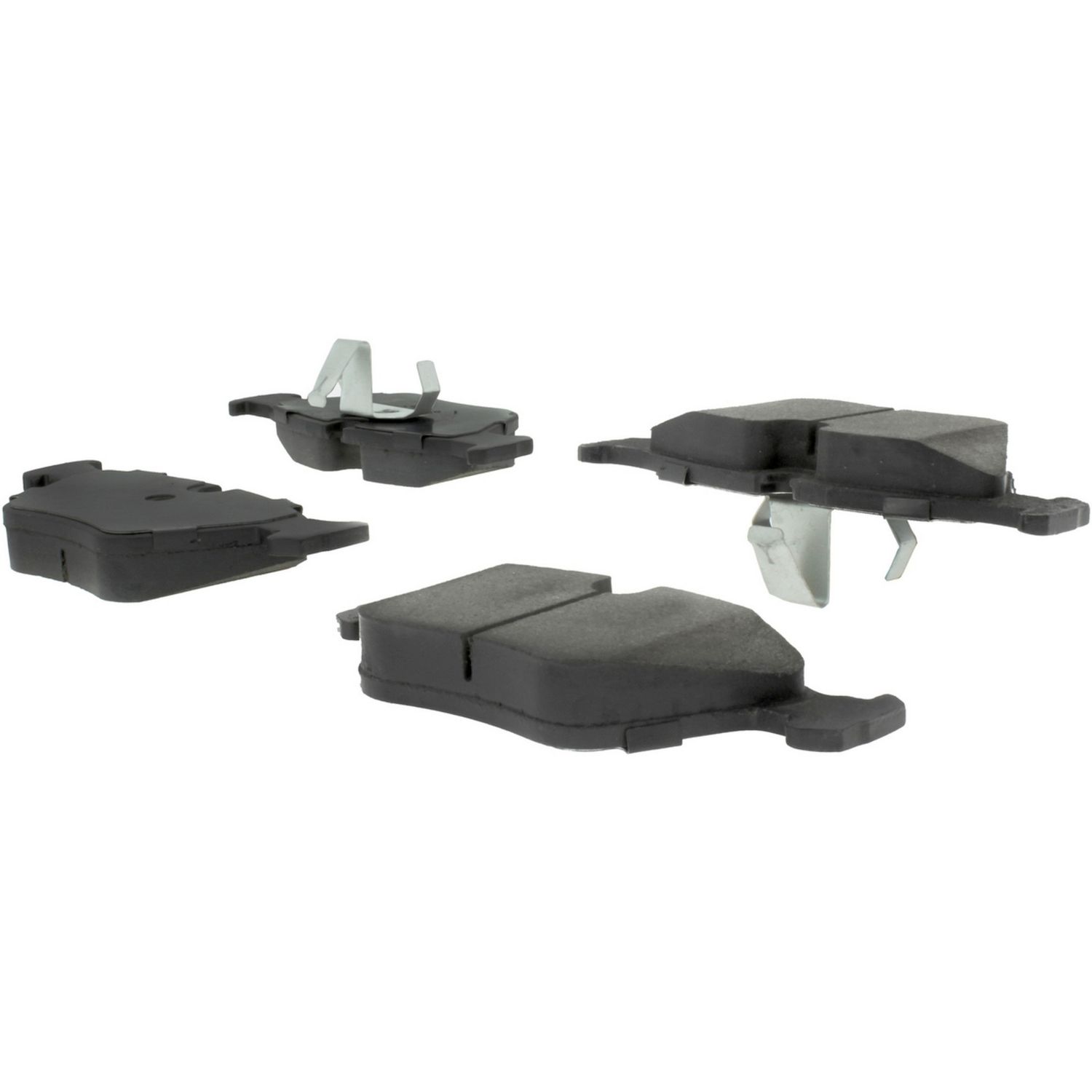 Centric Parts 104.07250 Posi Quiet Semi-Metallic Brake Pads with ...