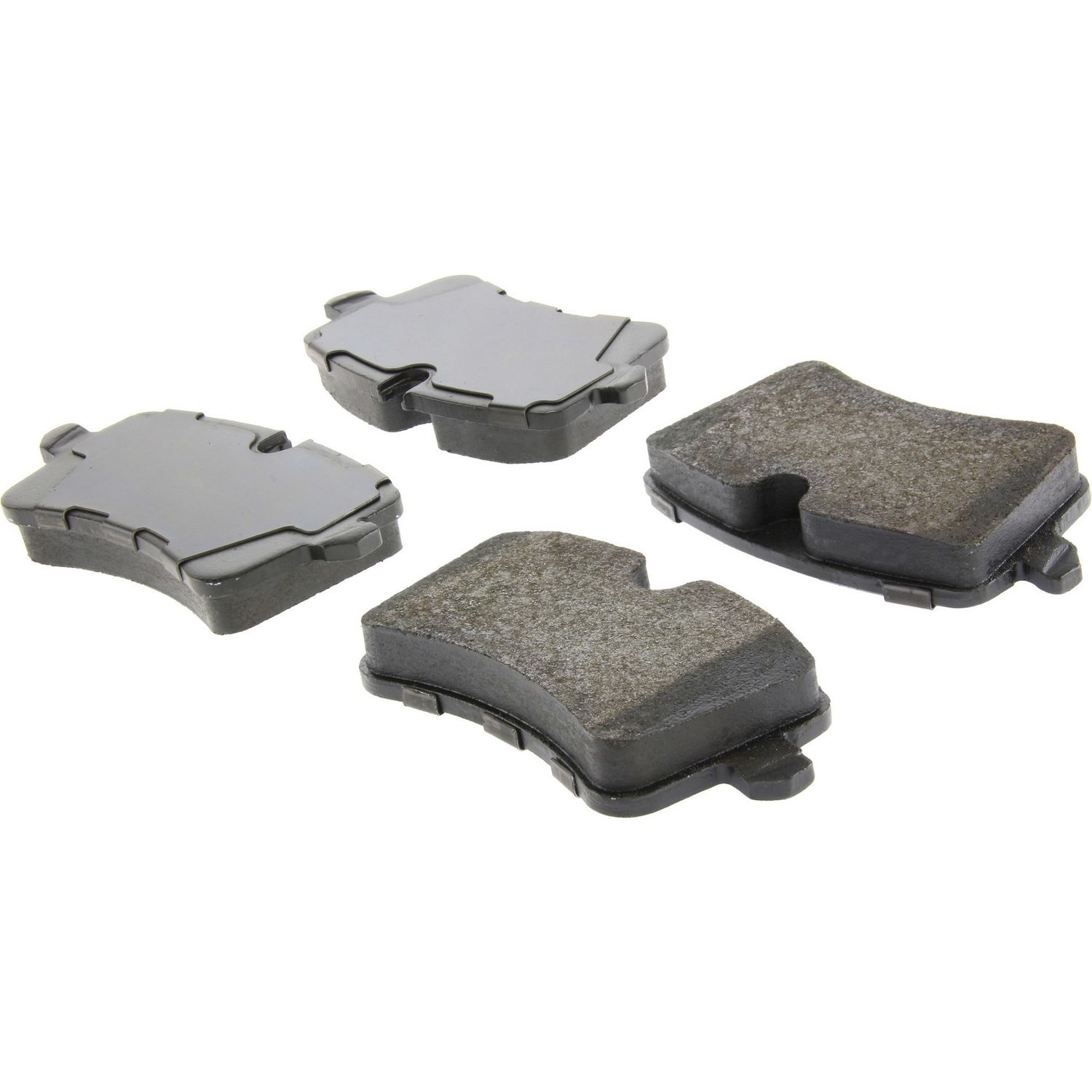 Centric Parts 104.15470 Posi Quiet Semi-Metallic Brake Pads with ...