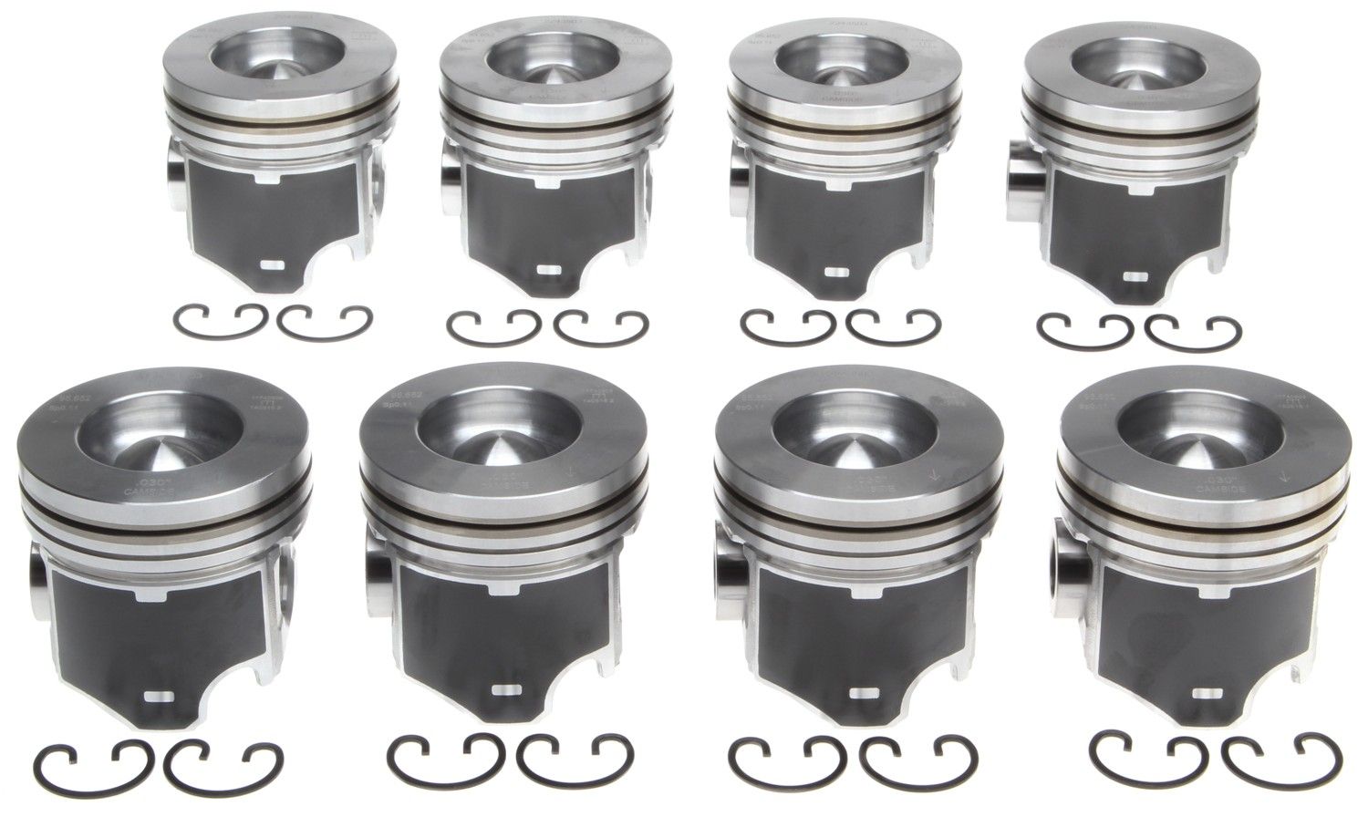 Engine Rebuilding Piston Ring Set MAHLE Perfect Circle 40141CP.030 Moly ...