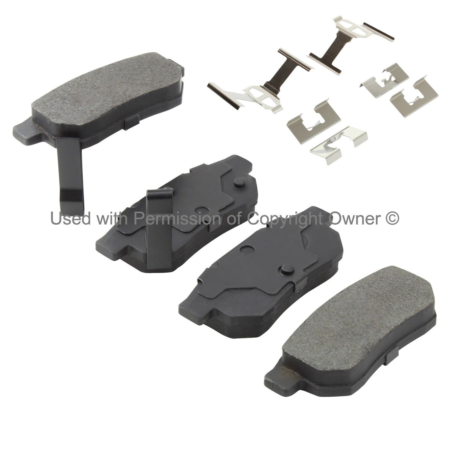 Quality-Built 1001-0374C Quality-Built Premium Ceramic Brake Pads w ...