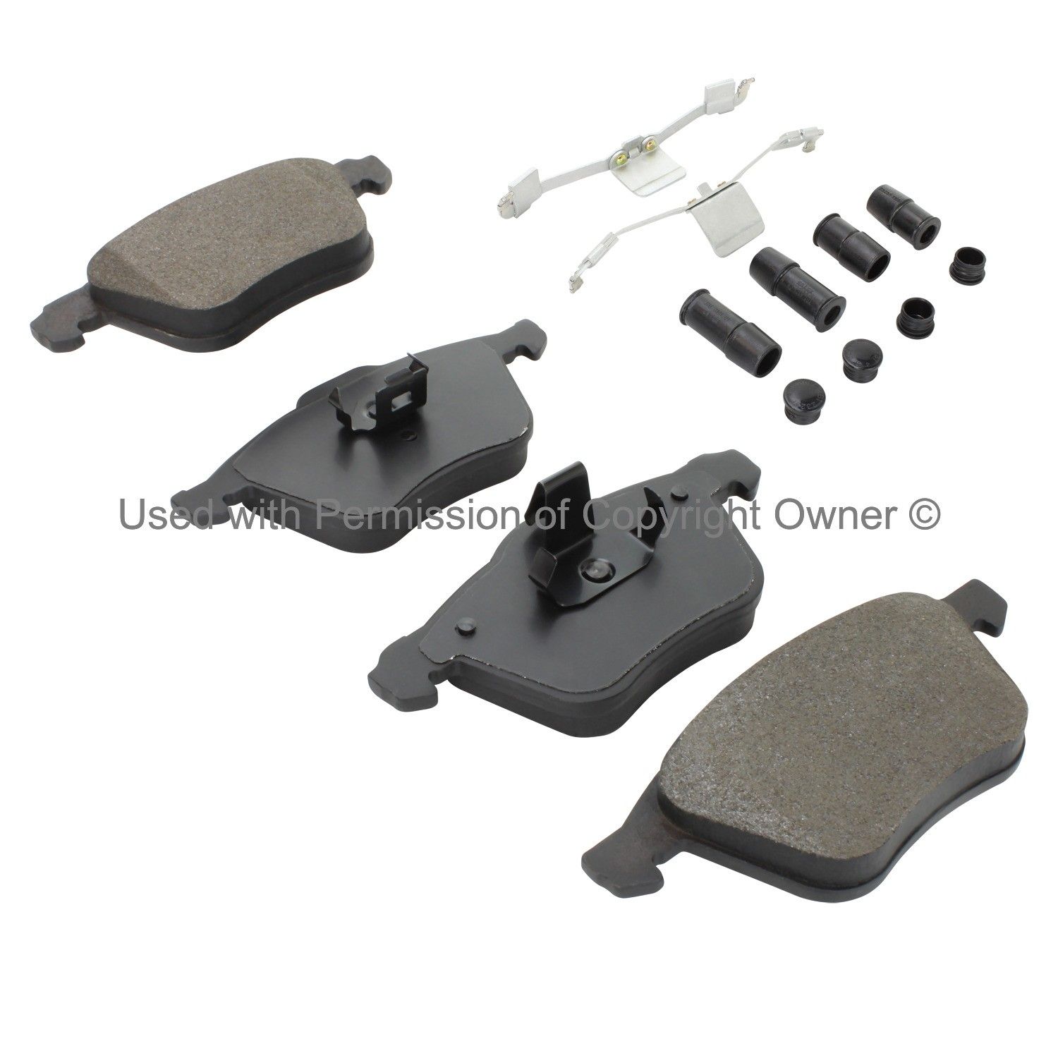 Quality-Built 1001-0979M Disc Brake Pad Set For 03-14 Volvo XC90 ...